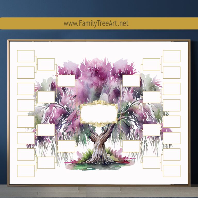 Free Family Tree Templates on Family Tree Art