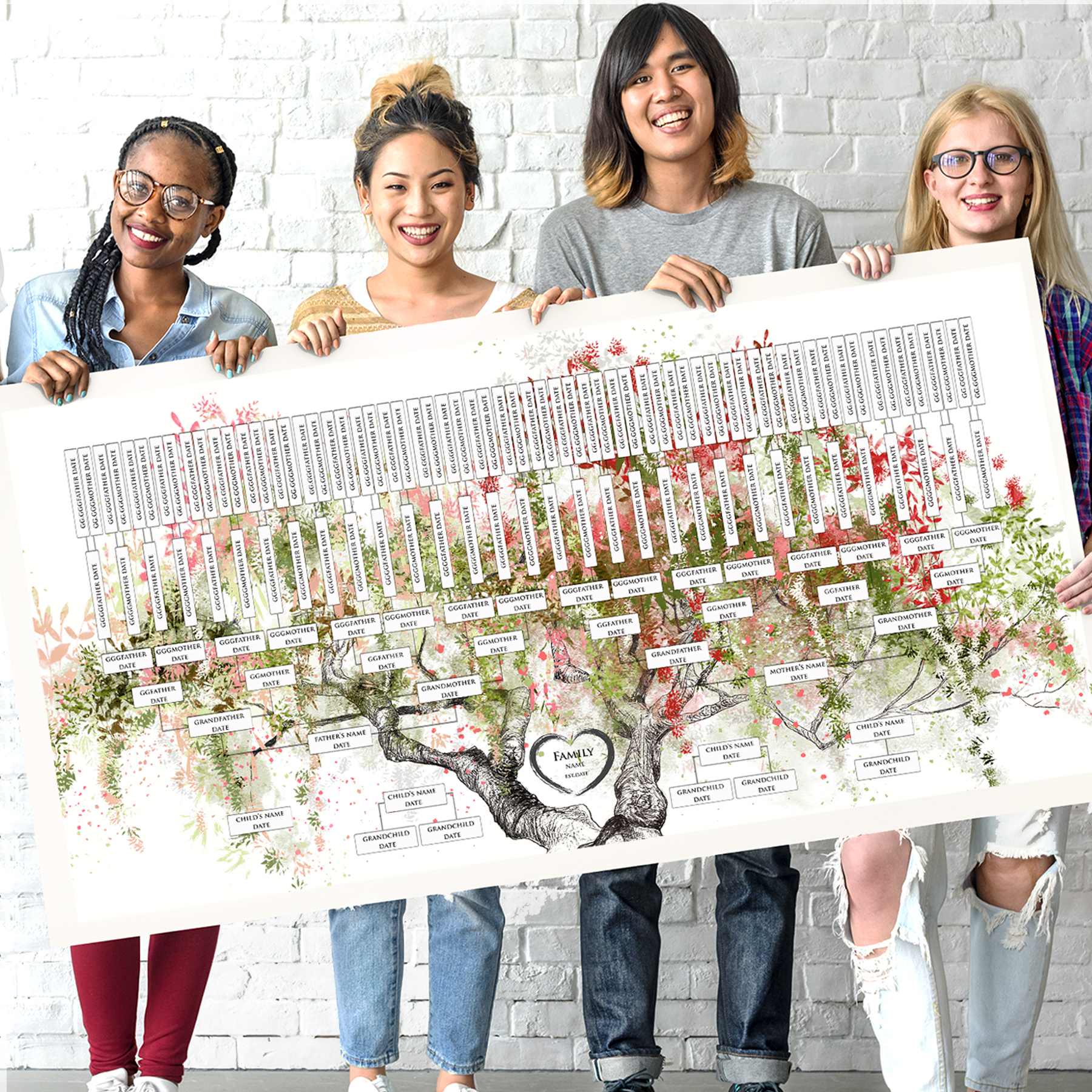 Welcome to Family Tree Art design space